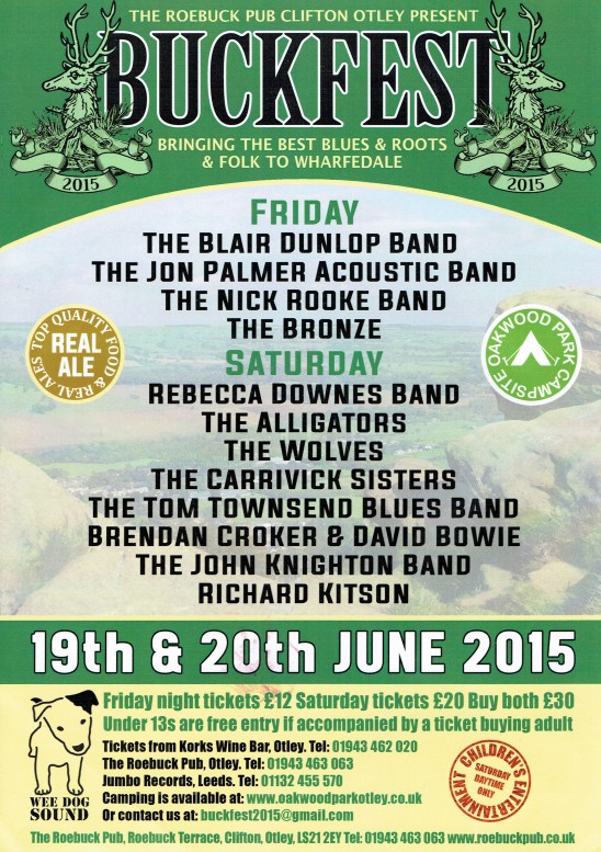 BuckFest - roebuckpub.co.uk